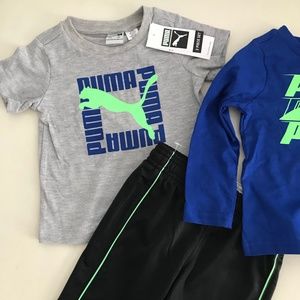 Puma | Matching Sets | Puma Long Sleeve Tee And Tricot Jogger Set ...